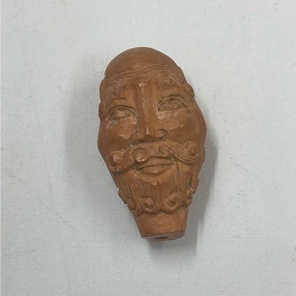 Jewelry | Antique Chinese Hand Carved Hediao Nut Bead Peach Pit Faces ...